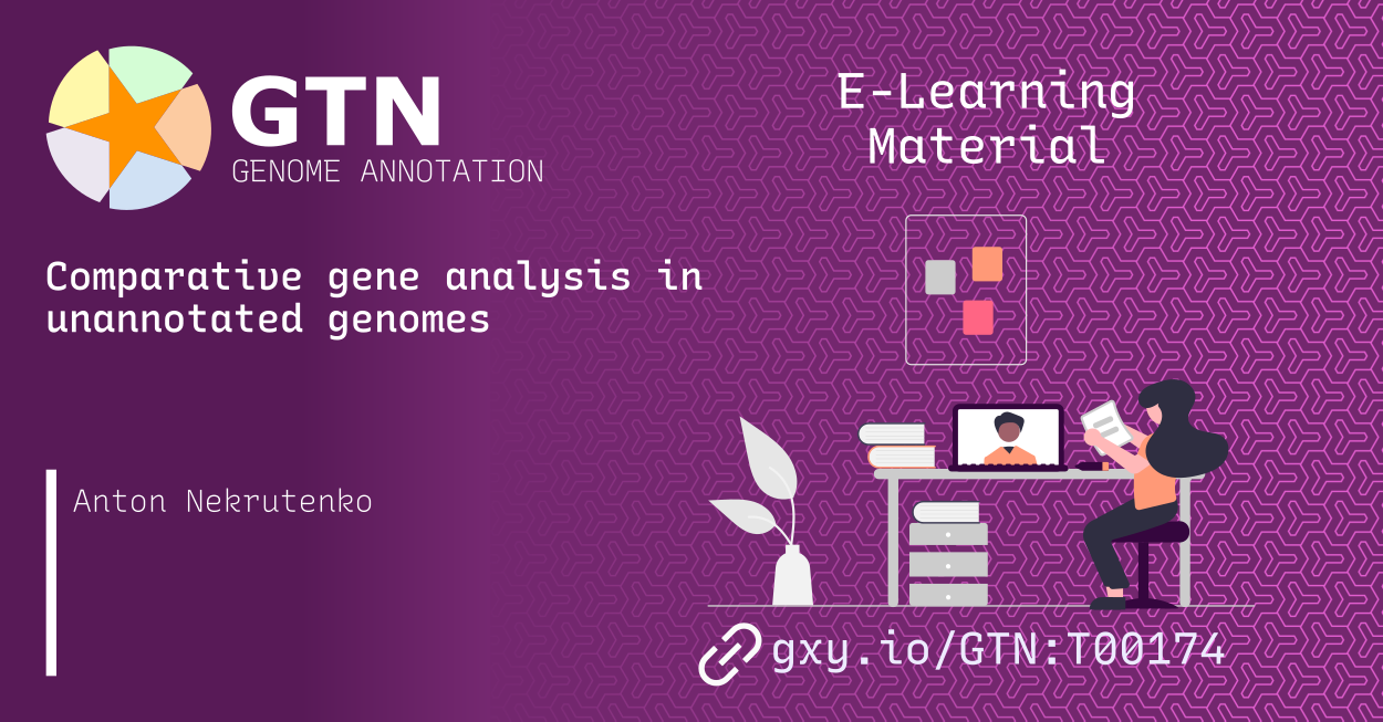 Hands On Comparative Gene Analysis In Unannotated Genomes