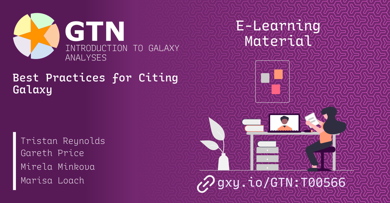 Hands-on: Best Practices for Citing Galaxy / Best Practices for Citing ...