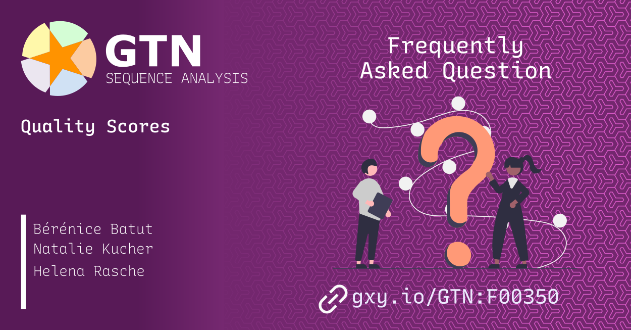 FAQ: Quality Scores / Sequence analysis