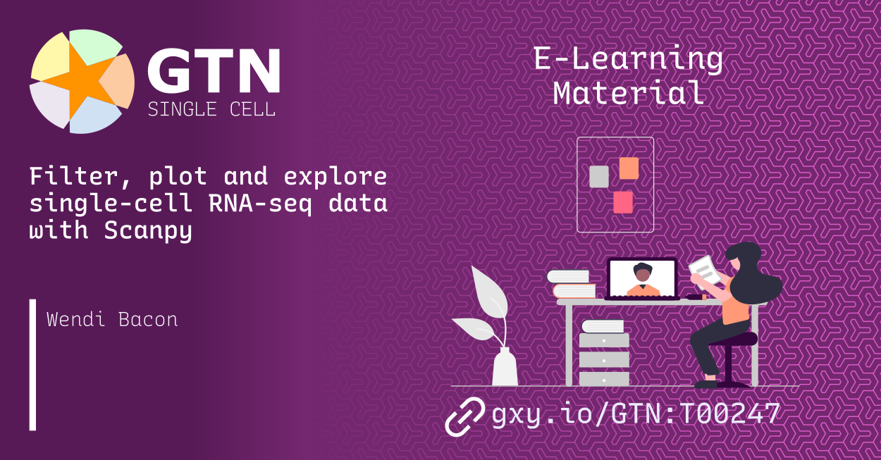 Hands-on: Filter, plot and explore single-cell RNA-seq data with Scanpy ...