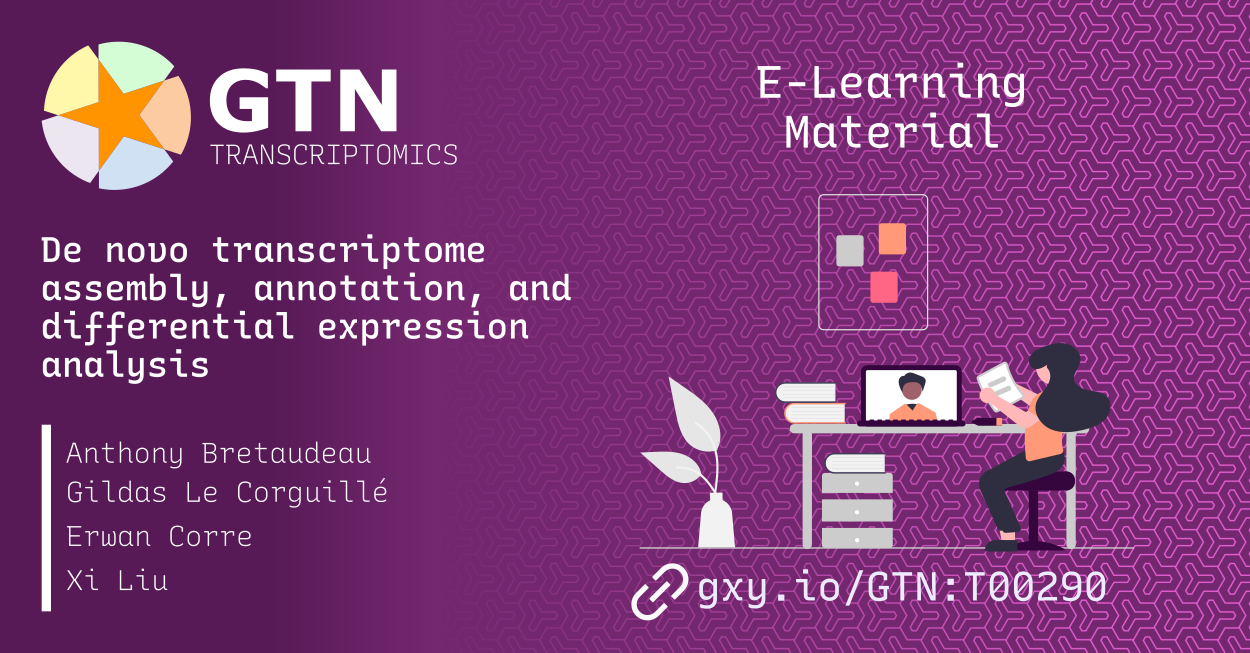 Hands-on: De novo transcriptome assembly, annotation, and differential ...